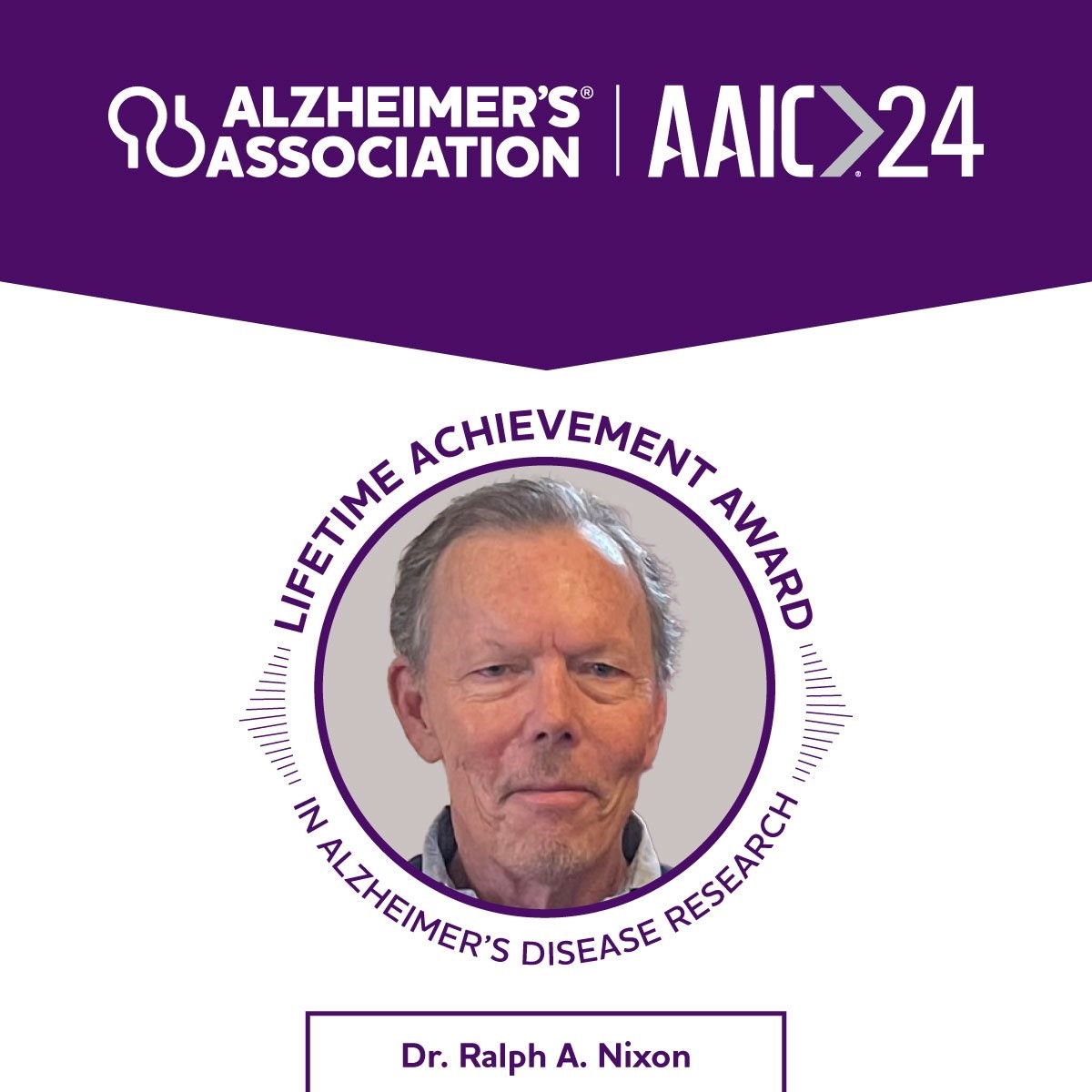Ralph Nixon Awarded Lifetime Achievement Award at AAIC 2024 - Center ...